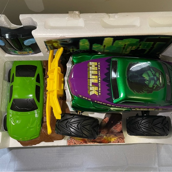 Toys | The Incredible Hulk Tyco Rc Monster Truck Rare 202 | Poshmark